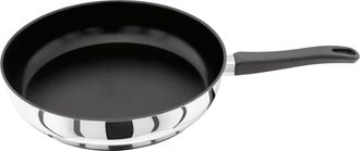 Judge Vista Edelstahlpfanne mit Antihaftbeschichtung, Bratpfanne 30 cm, Pfanne Induktion, Ofen- und Sp&uuml;lmaschinenfest