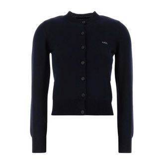 A.P.C. Cardigan - - Knitwear - Damen - Blau - L
