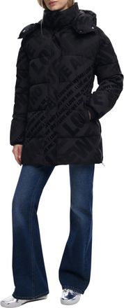 Desigual Padded_CADERA_Flock, 2000 Black, XS