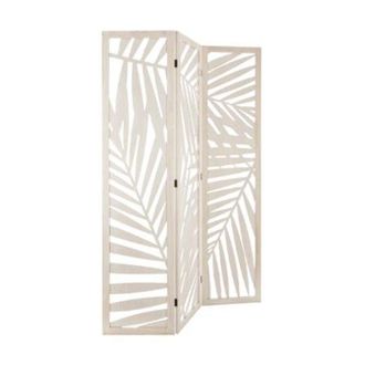 Atmosphera Paravent Design Contemporain 170cm Blanc