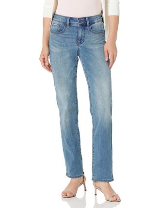 NYDJ Damen Marilyn Straight Denim Jeans, Maele, 32