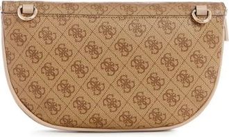 Guess Manhattan Belt Bag, Ceinture, écharpe, Sac Banane Femme, Logo Latte, Taille Unique