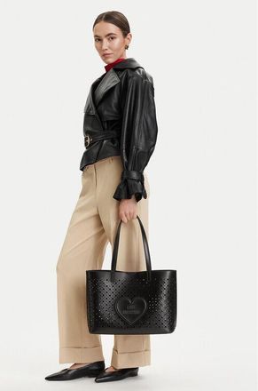 Love Moschino Handtasche JC4289PP0OKK0000 Schwarz
