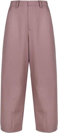 Alysi Femme, Pantalons, Violet, Taille: 42 FR Wide Pantalons