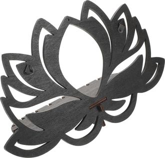 Valiclud Wandregal Eckregal aus Holz Schwebendes Dekoratives Aufbewahrungsregal für Badezimmer Schlafzimmer Wohnzimmer Vielseitige Wandmontage für Moderne Vint