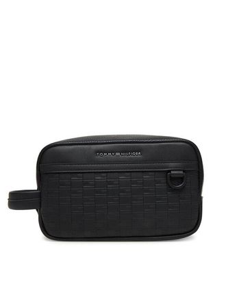 Tommy Hilfiger Kosmetiktasche Th Modern Washbag AM0AM13947 Schwarz