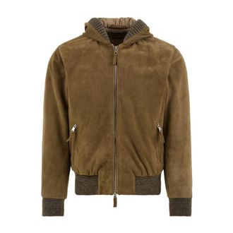 The Jack Leathers Jonathan Wildlederjacke - - Jackets - Herren - Braun - XL