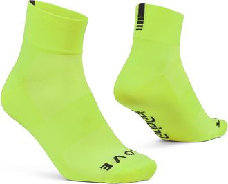 GripGrab Lightweight SL Performance Fahrrad Socken Sommer 1er und 3er Pack Eyecatching 2 Längen Fahrradsocken Kurz Lang