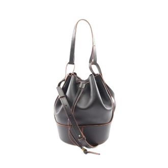 Loewe Pre-owned Balloon Bag Medium Leder 2-Wege-Schultertasche - - Pre-owned - Damen - Schwarzk - ONE SIZE