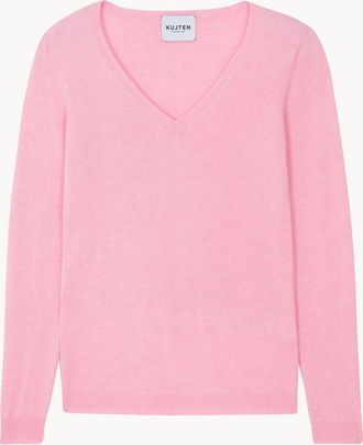 Kujten Pull cachemire femme col V - Pull Vicky