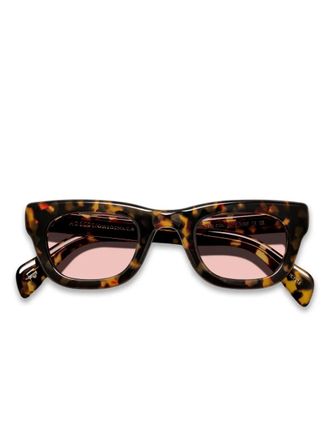 Moscot lunettes de soleil Spilkes &agrave; monture carr&eacute;e - Marron