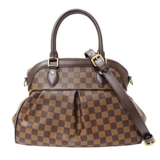 Louis Vuitton Pre-owned Damier Canvas Handbag - - Pre-owned - Damen - Braun - ONE SIZE