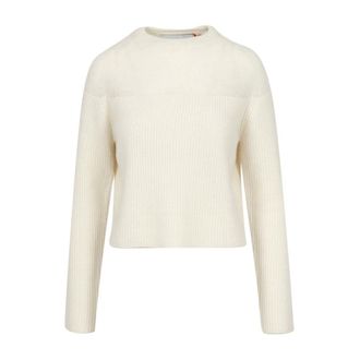 Cruna Femme, Pulls, Jaune, Taille: 36 FR Maille ras du cou