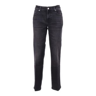 7 For All Mankind Calie Gerades Jeans - - Jeans - Herren - Schwarzk - W28