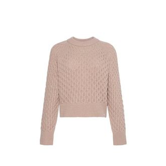 Calvin Klein Pull textur&eacute; en laine m&eacute;lang&eacute;e