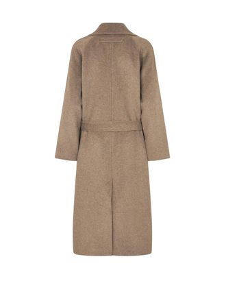 Sams&oslash;e & Sams&oslash;e Wool-Blend Double-Breasted Coat - Gray