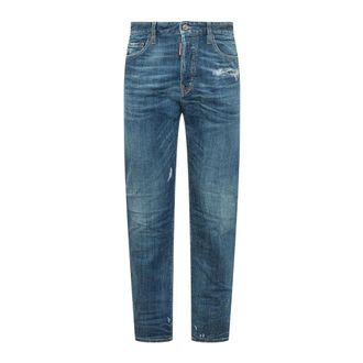 Dsquared2 Homme, Jeans, Bleu, Taille: M Jean cinq poches