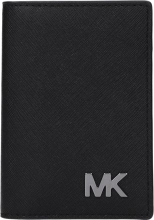 Michael Kors Cooper Hommes Porte Document En Tissu Noir