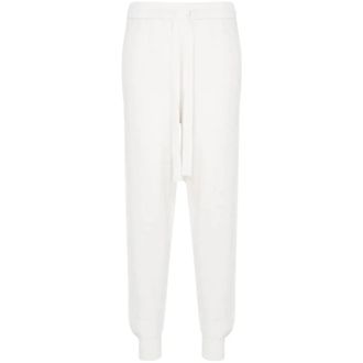 Golden Goose Journey Strick Jogginghose - - Trousers - Damen - Wei&szlig; - M