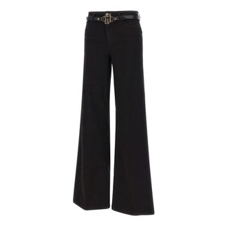 Liu Jo Flare Leg Jeans Bottom Up - - Trousers - Damen - Schwarzk - XL