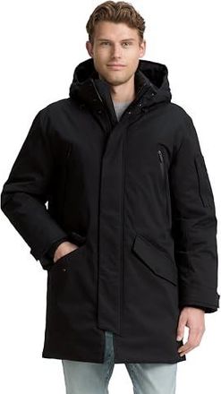 Tom Tailor 1046991 Parka, 29999-Black, XXL Hommes