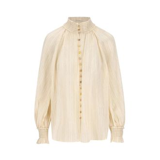 Zimmermann Aster Bluse - - Blouses & Shirts - Damen - Beige - M