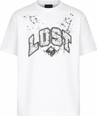 John Richmond Homme, Tops, Blanc, Taille: M T-shirt Logo Graphique