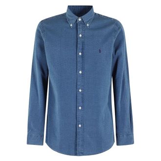 Polo Ralph Lauren LS Sport Shirt - - Shirts - Herren - Blau - S