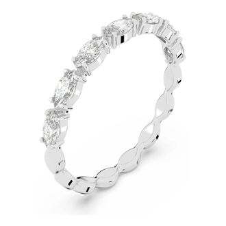 Swarovski Femme, Accessoires, Gris, Taille: ONE Size Bague Vittore Marquise Cut 5366570