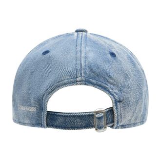 Zadig&Voltaire Womens Owht01159-409 Cotton Denim Baseball Cap Blue