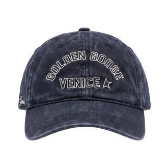 Golden Goose Casquette de baseball Journey - unisex - Accessoires - Bleu - Taille: ONE Size