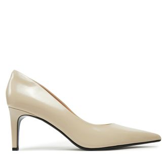 Calvin Klein High Heels Calvin Klein Heel Pump 70 - Brush L HW0HW02446 Beige