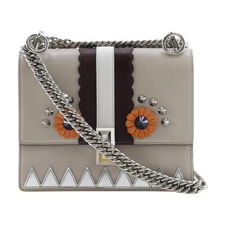 Fendi Pre-owned Chain Leather Shoulder Bag - - Pre-owned - Damen - Mehrfarbig - ONE SIZE