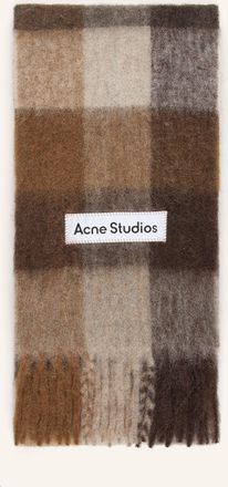 Acne Studios Schal Mit Alpaka braun