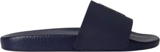Polo Ralph Lauren Homme, Chaussures, Bleu, Taille: 43 EU Beach Slide
