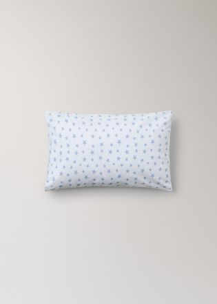 Mango Taie doreiller enfant percale de coton imprim&eacute; &eacute;toiles 30x50 cm bleu - Home - 30x50cm - MANGO HOME