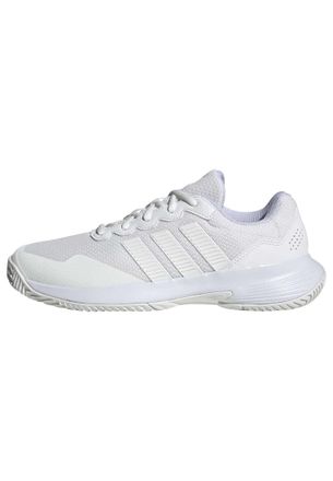 adidas Damen GAMECOURT 2 Tennis Shoes, FTWR White/FTWR White/FTWR White, 38 2/3 EU