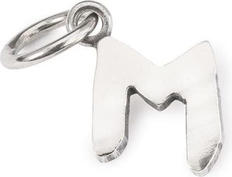 Trollbeads TAGBE-20296 Pendentif lettre pour bracelet, chaîne, porte-clés, idée cadeau, argent sterling, TAGBE-20270, taille unique, Argent sterling, Pas de gemm