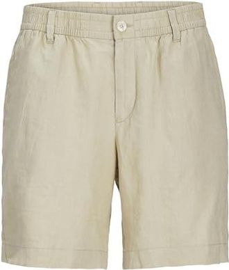 Jack & Jones Jpstbill Jjlawrence Linen Short Sn, Fields of Rye, XXL Homme