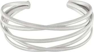 Dansk Copenhagen Dynamisches Silber Wrap Armband - - Accessories - Damen - Grau - ONE SIZE