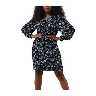 Pom Amsterdam Damen, Kleider, Mehrfarbig, LGröße