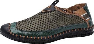 Generic Chaussures de sport d&eacute;contract&eacute;es pour homme - Chaussures de course en maille respirante - Chaussures de marche &agrave; enfiler - Chaussures dext&eacute;rieur l&eacute;g&egrave;