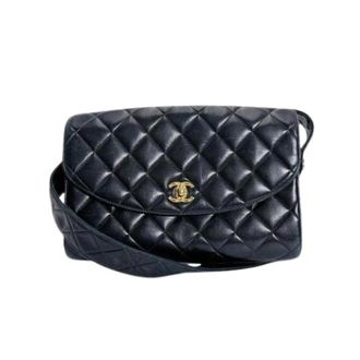Chanel Pre-owned Vintage Schultertasche - - Pre-owned - Damen - Schwarzk - ONE SIZE