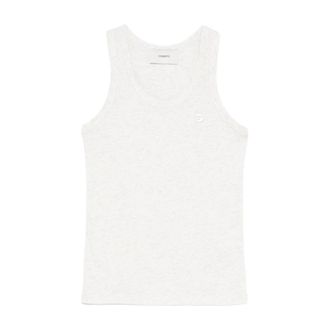 Coperni Leichtes Logo Tanktop - - Tops - Damen - Grau - M