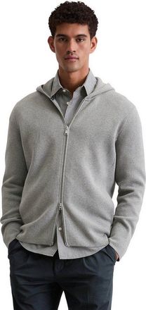 Marc O'Polo Kapuzenstrickjacke mit Zwei-Wege-Reißverschluss