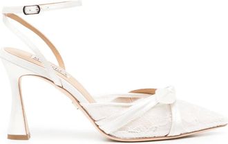 Badgley Mischka escarpins Josie 85 mm - Blanc