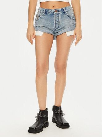 One Teaspoon Jeansshorts Bandits 26747 Blau Regular Fit