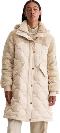 Marc O'Polo Daunenjacke mit lässigen Teddyplüsch-Details