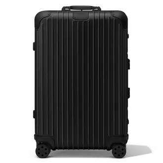 Rimowa Original Check-In M Koffer in Schwarz - Aluminium - 69x44x27.5