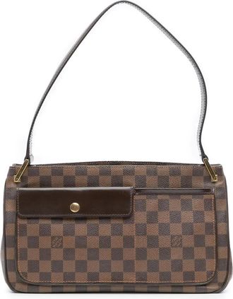 Louis Vuitton Hobo Bags - Damier Ebene Aubagne - Gr. unisize - in Braun - f&uuml;r Damen